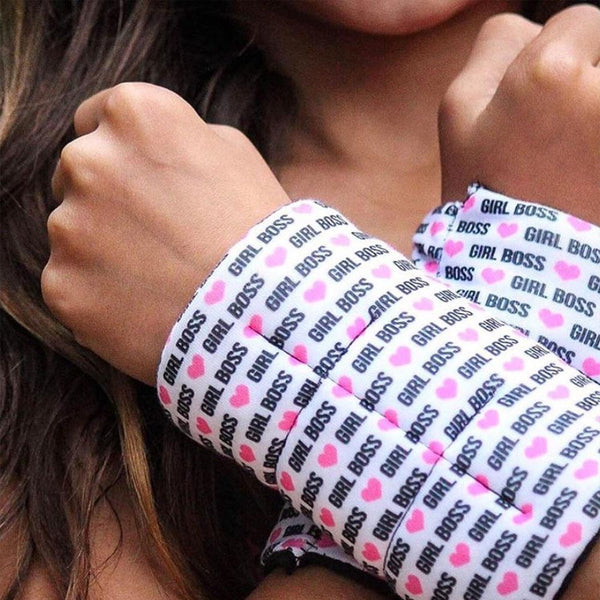 Boss Bands - Solid Black (Competition Ready) Gymnastics Wristbands ...